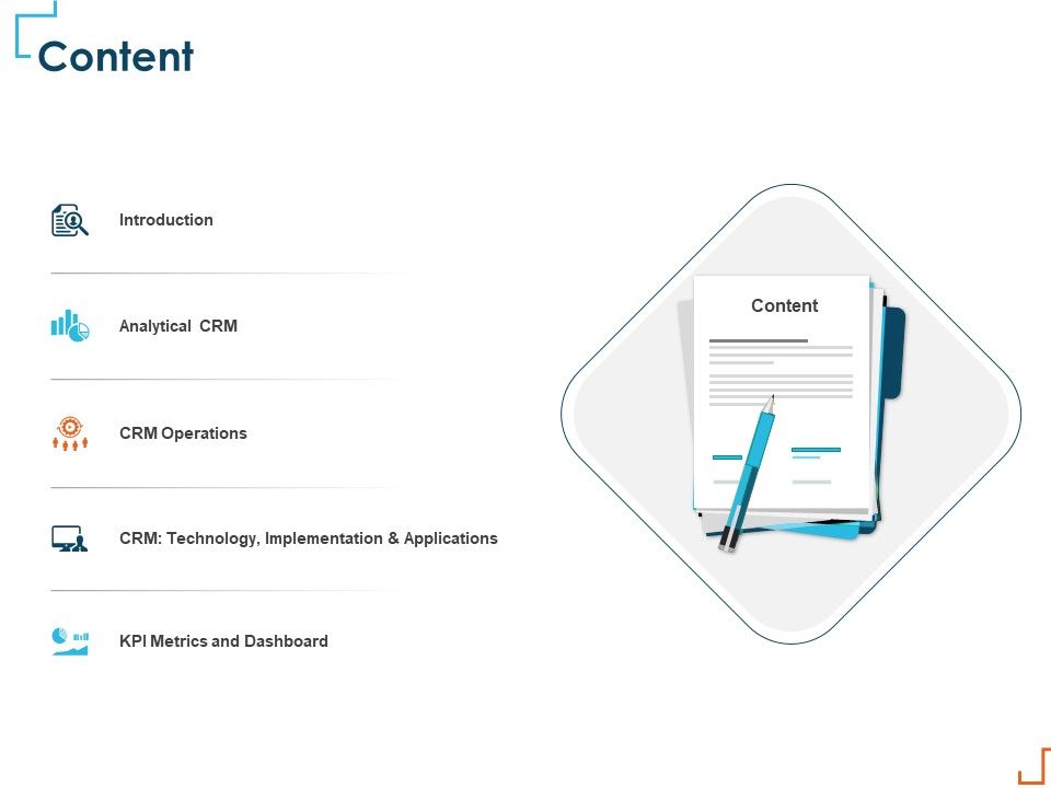 Introducing Crm Framework Within Organization Content Ppt Powerpoint Presentation Inspiration