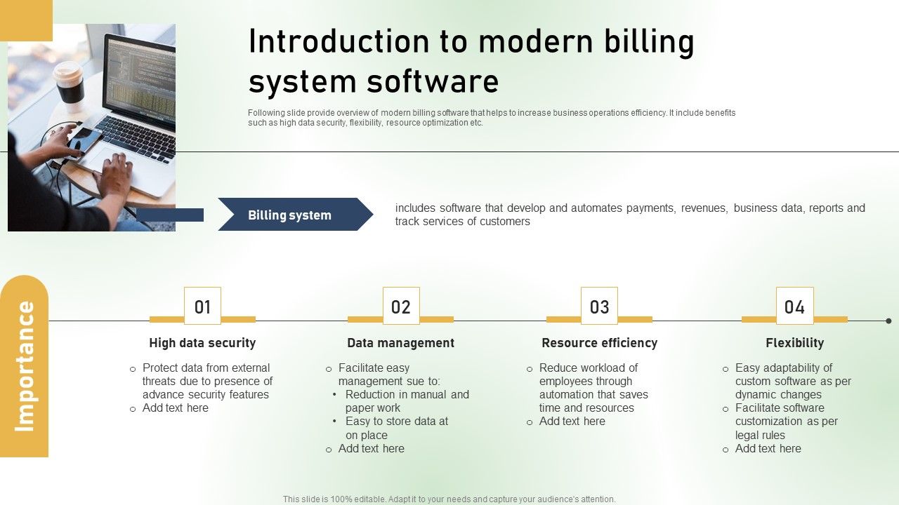 Introduction To Modern Billing System Software Ppt PowerPoint Presentation File Ideas PDF