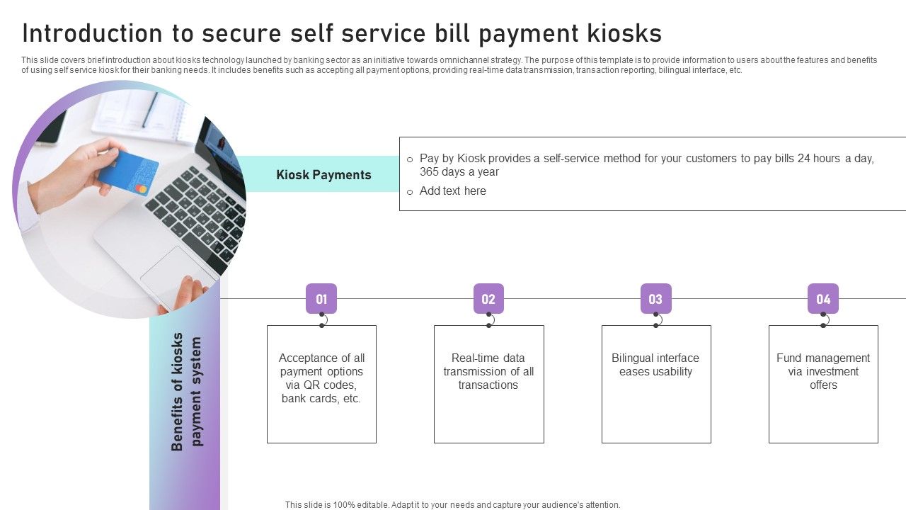 Introduction To Secure Self Service Bill Payment Kiosks Ppt Outline ... Introduction To Secure Self Service Bill Payment Kiosks Ppt Outline ...