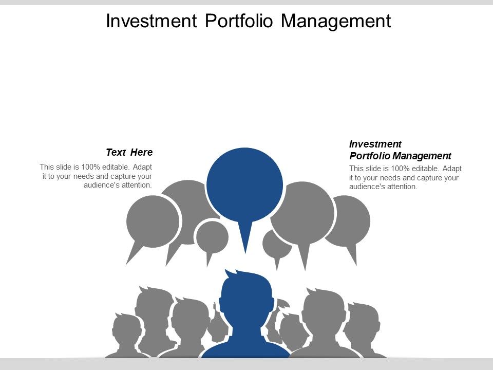 Investment Portfolio Management Ppt Powerpoint Presentation File Files Cpb