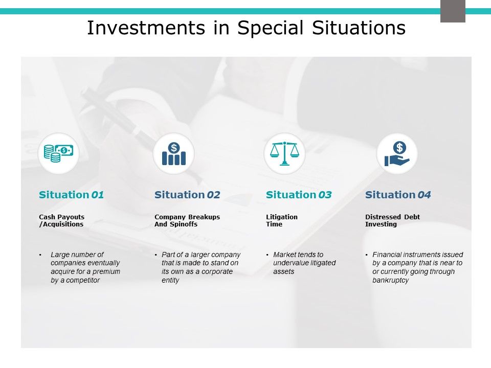 Investments In Special Situations Ppt PowerPoint Presentation Gallery ...