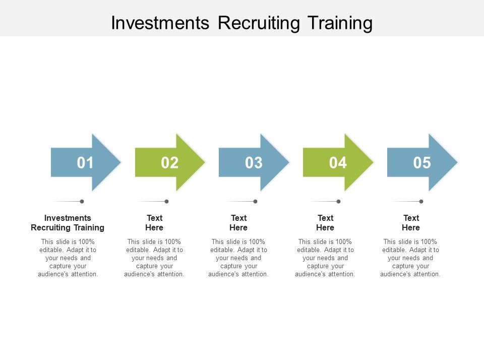 Investments Recruiting Training Ppt PowerPoint Presentation Show ...