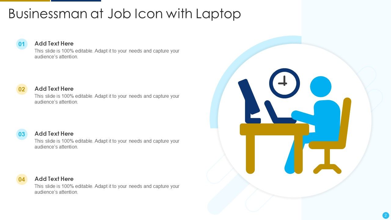 Job Icon Ppt PowerPoint Presentation Complete With Slides