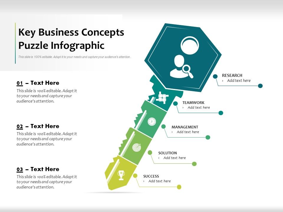 Key Business Concepts Puzzle Infographic Ppt PowerPoint Presentation ...