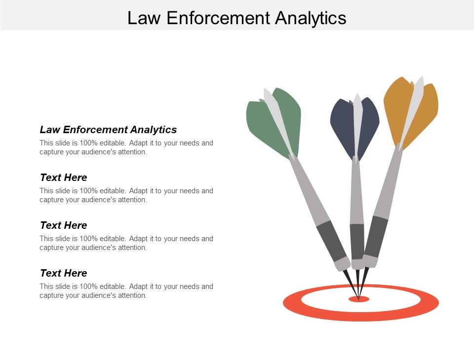 Law Enforcement Analytics Ppt Powerpoint Presentation Tips Cpb