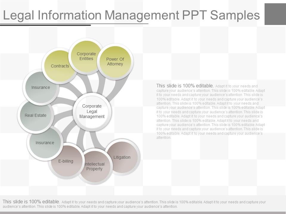 Legal Information Management Ppt Samples