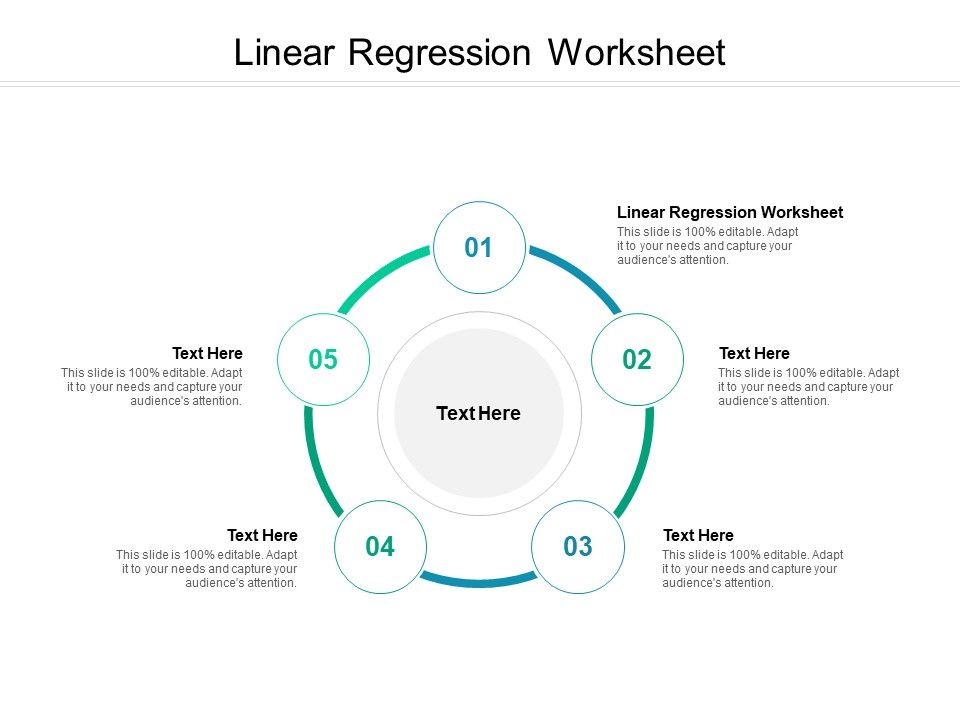 Linear Regression Worksheet Ppt PowerPoint Presentation Inspiration ...