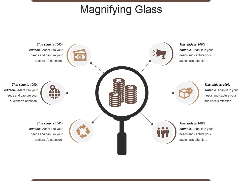 Magnifying Glass Ppt Powerpoint Presentation Slides Graphic Tips