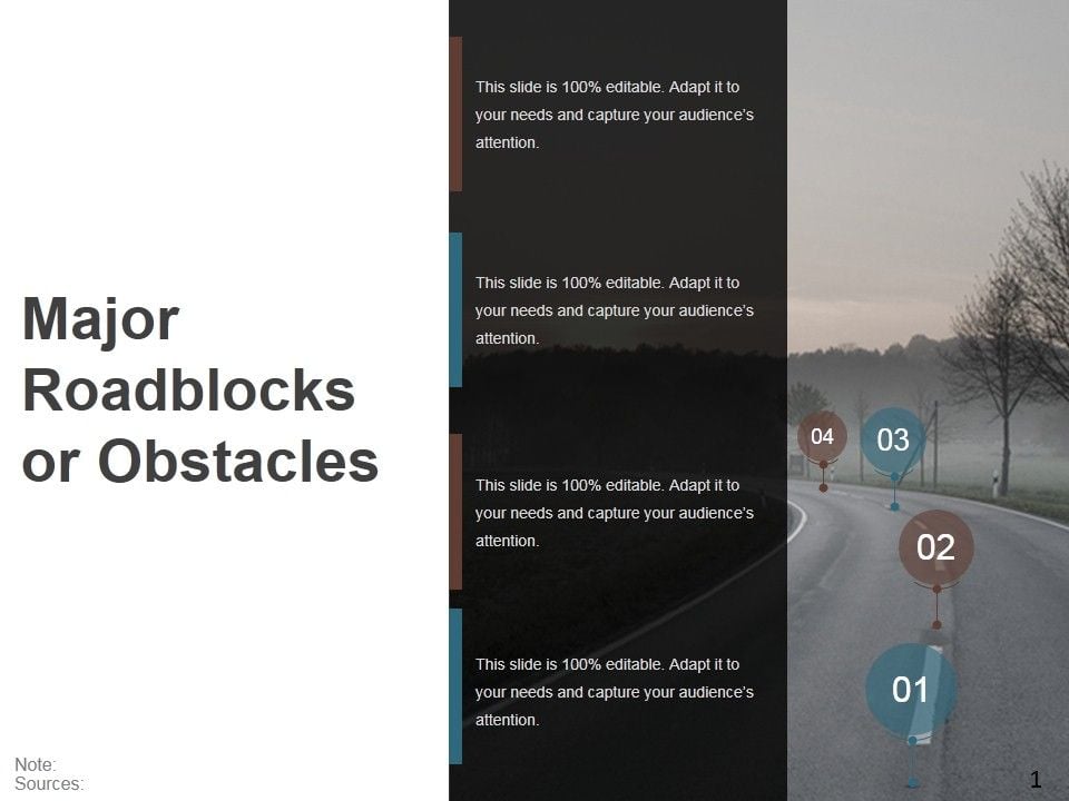 Major Roadblocks Or Obstacles Template 1 Ppt PowerPoint Presentation ... Major Roadblocks Or Obstacles Template 1 Ppt PowerPoint Presentation ...