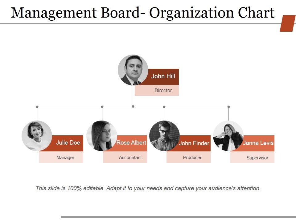 Management Board Organization Chart Ppt PowerPoint Presentation Slides ...