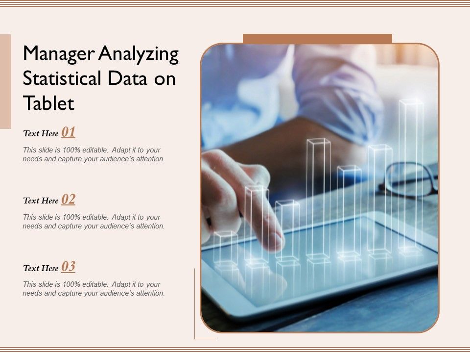 Manager Analyzing Statistical Data On Tablet Ppt PowerPoint ... Manager Analyzing Statistical Data On Tablet Ppt PowerPoint ...
