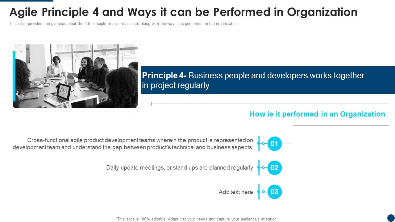 Manifesto Agile Application Agile Principle 4 And Ways It Can Be Performed In Organization ...
