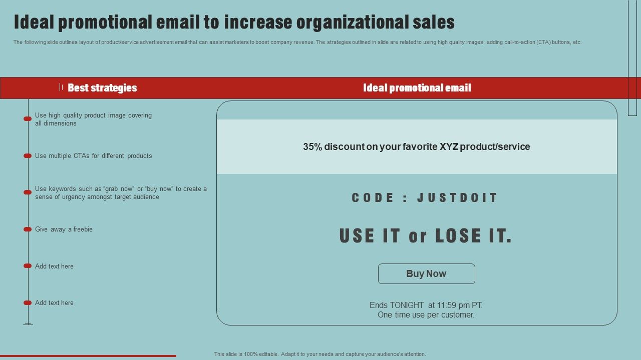 Market Analysis Overview And Different Categories Ideal Promotional