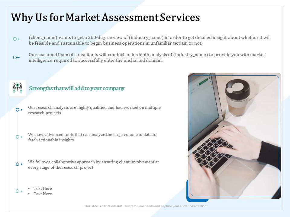 Market Research Why Us For Market Assessment Services Ppt PowerPoint ...