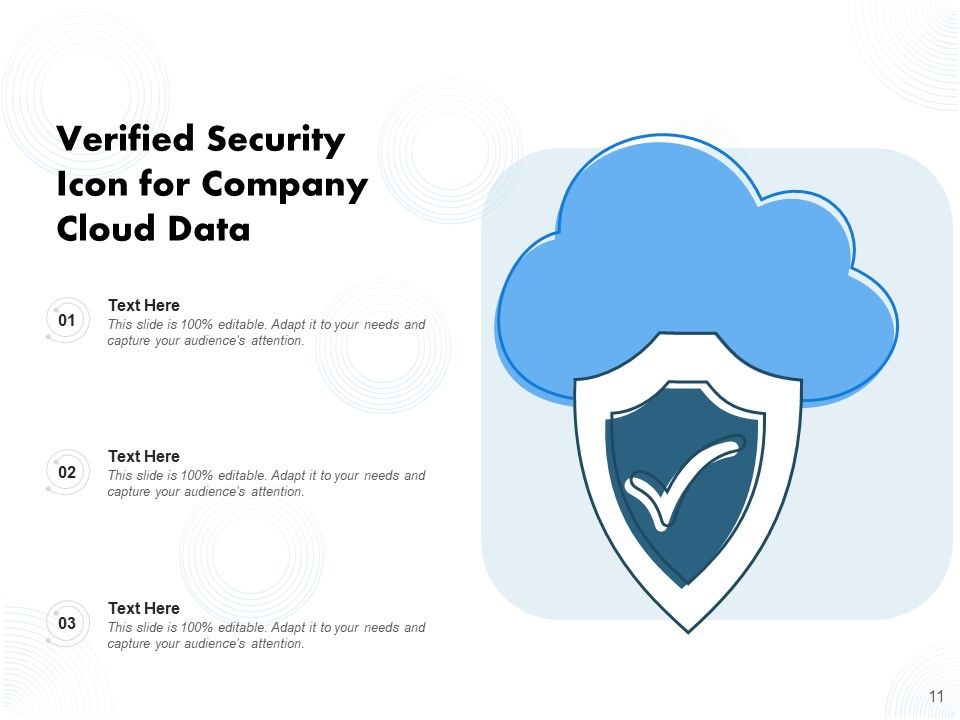 Mesh Computing Safety Icon Cloud Computing Cloud Security Ppt