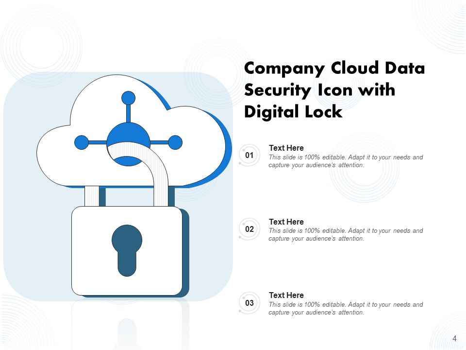 Mesh Computing Safety Icon Cloud Computing Cloud Security Ppt