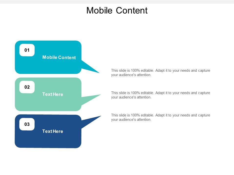 Mobile Content Ppt PowerPoint Presentation Gallery Portrait Cpb