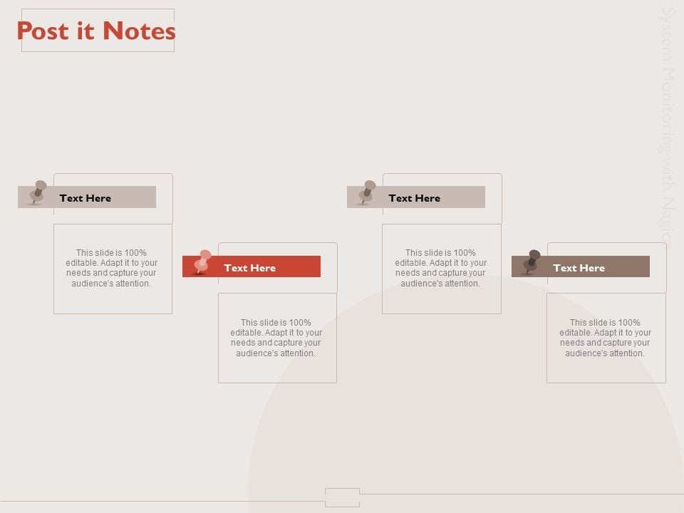 Monitoring Computer Software Application Post It Notes Ppt Powerpoint