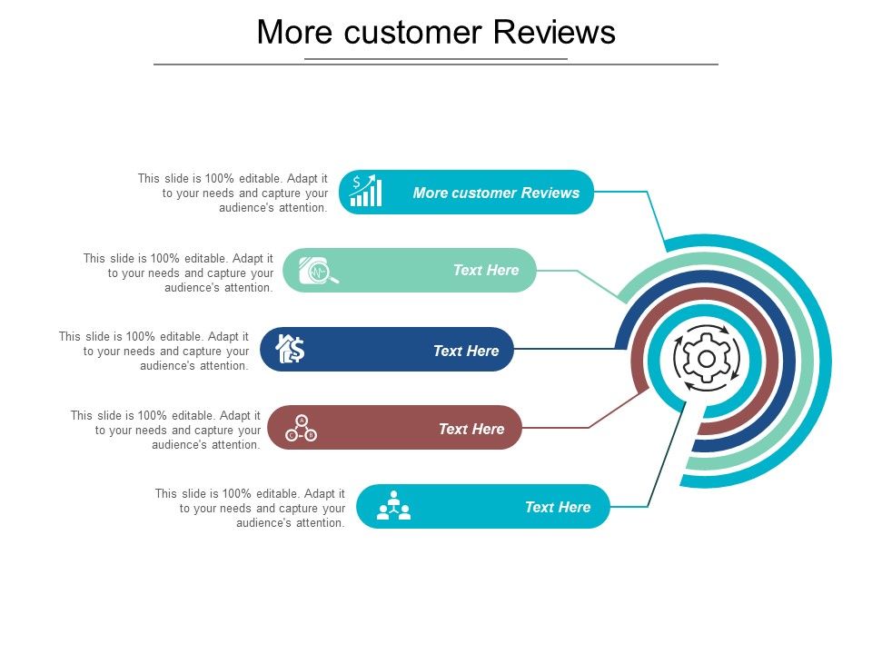 More Customer Reviews Ppt PowerPoint Presentation Outline Examples