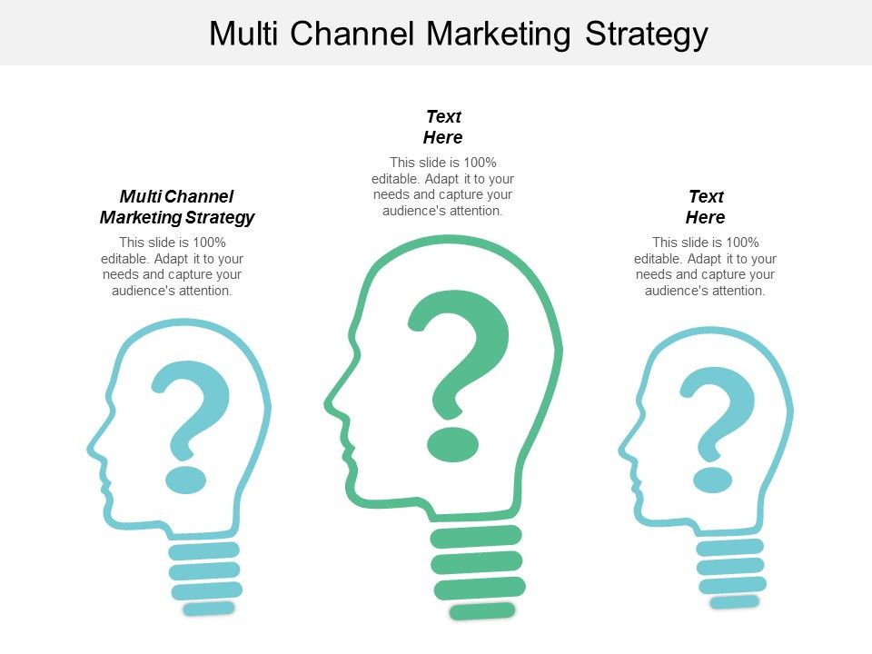 Multi Channel Marketing Strategy Ppt Powerpoint Presentation Infographic Te