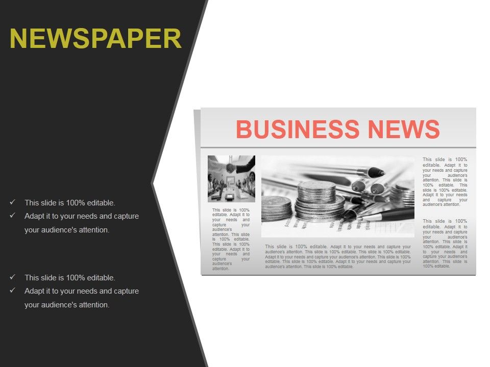 Newspaper Ppt PowerPoint Presentation Background Image
