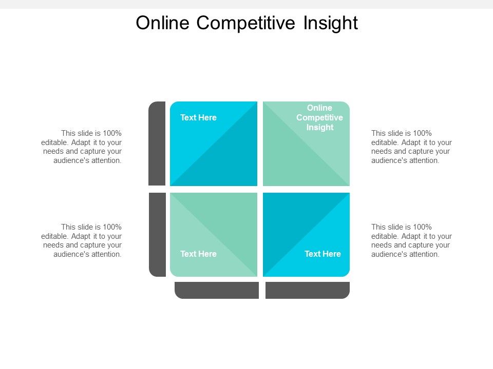Online Competitive Insight Ppt PowerPoint Presentation Portfolio Themes Cpb