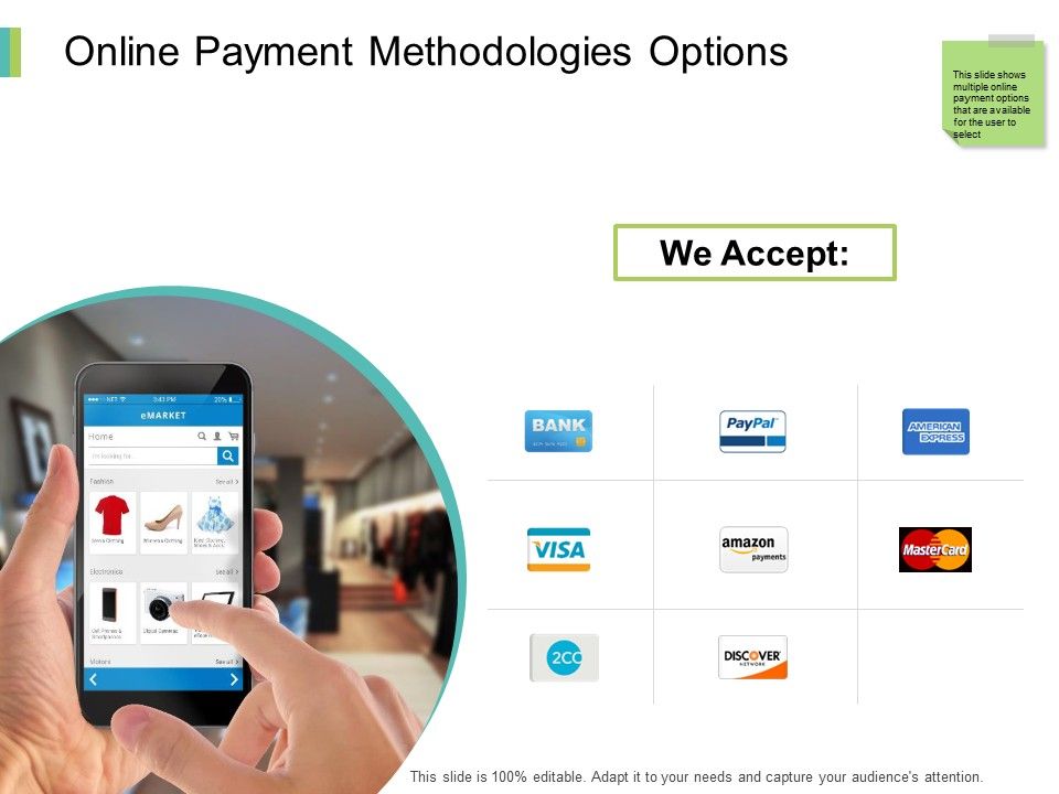 Online Payment Methodologies Options Ppt PowerPoint Presentation ... Online Payment Methodologies Options Ppt PowerPoint Presentation ...