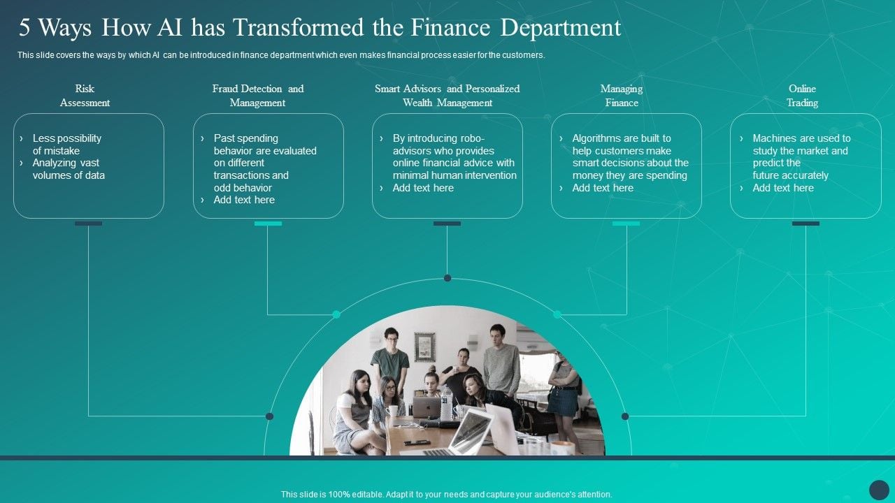 Optimizing AI Strategies To Improve Financial Services 5 Ways How AI ...