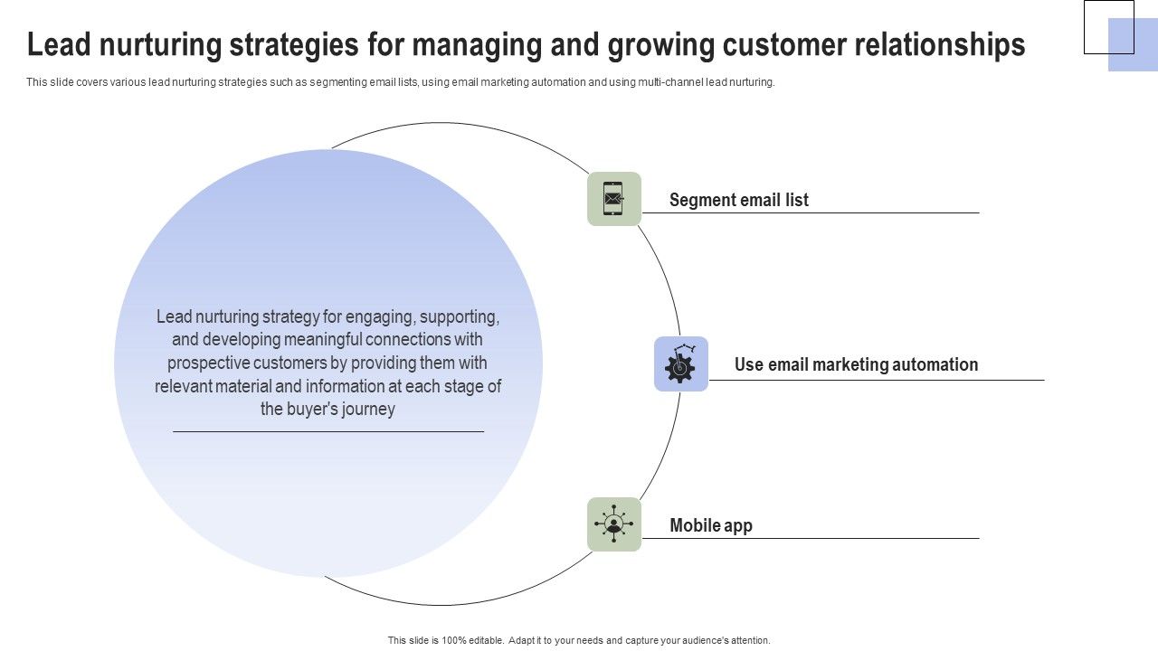 Optimizing Consumer Lead Nurturing Procedure Lead Nurturing Strategies ...