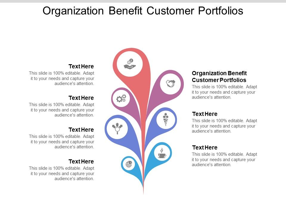 Organization Benefit Customer Portfolios Ppt PowerPoint Presentation Infographic Template Layout ...