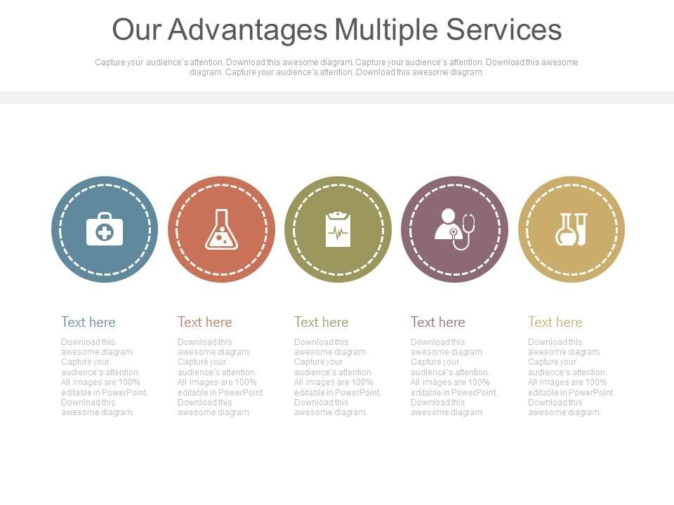 Our Advantages Multiple Services Ppt Slides Our Advantages Multiple Services Ppt Slides