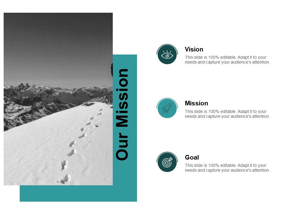 Our Mission Vision Goal Ppt PowerPoint Presentation Summary Introduction