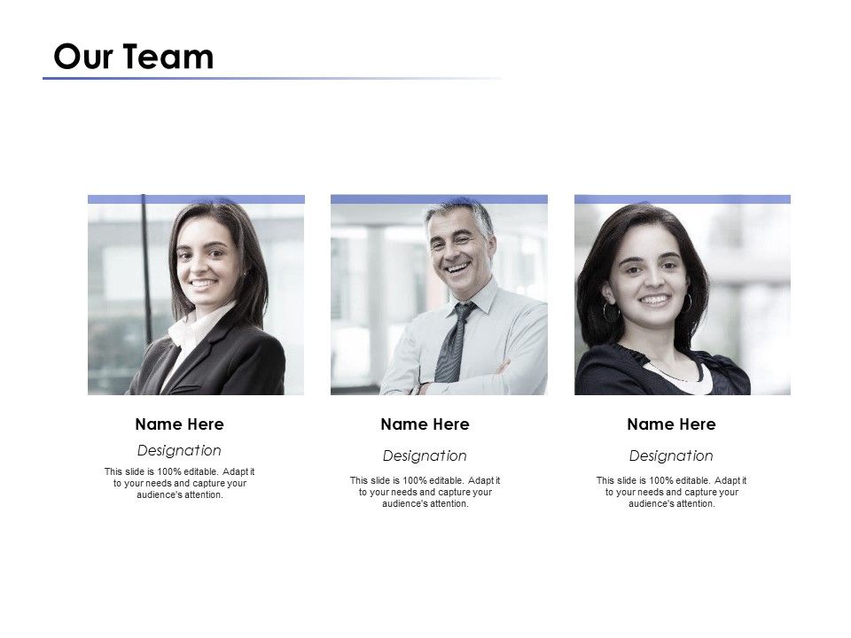 Our Team Introduction Ppt PowerPoint Presentation Layouts Format Ideas