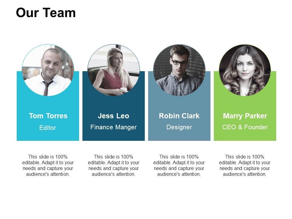 Our Team Introduction Ppt PowerPoint Presentation Layouts Maker