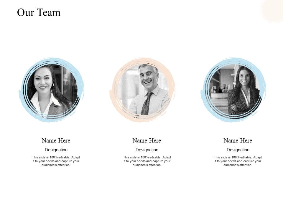 Our Team Introduction Ppt PowerPoint Presentation Model Show