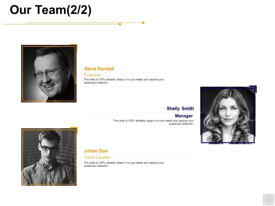 Our Team Introduction Ppt PowerPoint Presentation Portfolio Grid