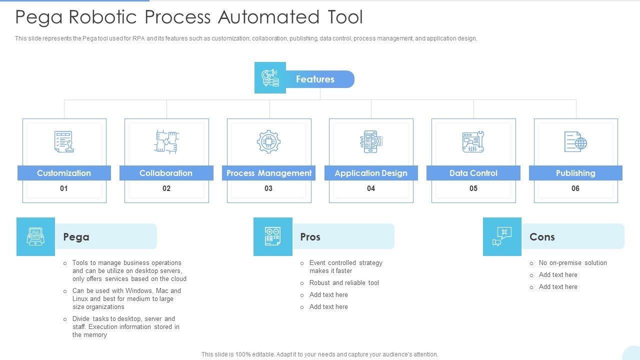 Pega Robotic Process Automated Tool Brochure PDF