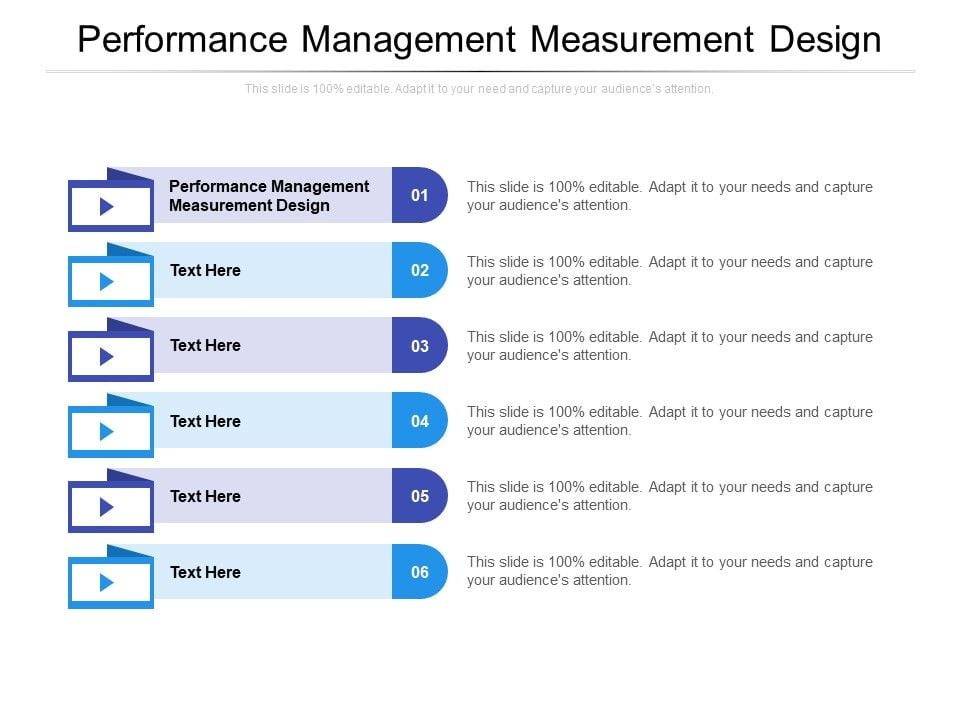 Performance Management Measurement Design Ppt PowerPoint Presentation Model