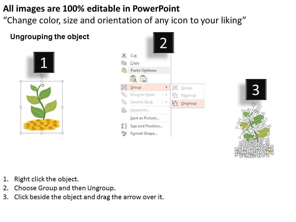 Plant For Dollar Money Growth Powerpoint Template Plant For Dollar Money Growth Powerpoint Template