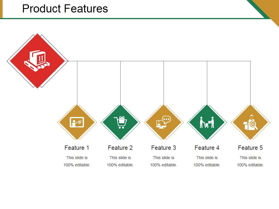 Product Features Template 2 Ppt PowerPoint Presentation File Show