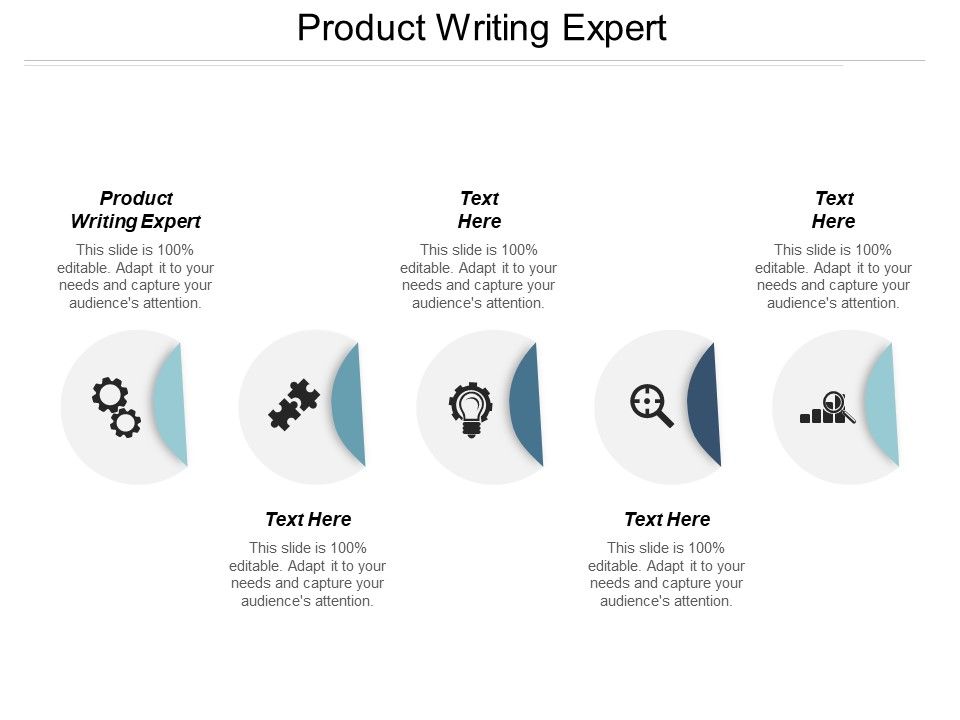 Product Writing Expert Ppt Powerpoint Presentation Slides Objects