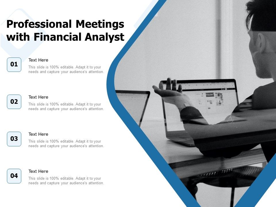 Professional Meetings With Financial Analyst Ppt PowerPoint Presentation Pr