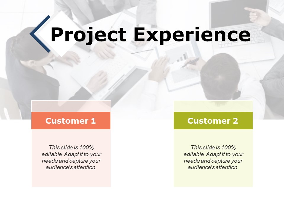Project Experience Ppt PowerPoint Presentation Ideas Clipart