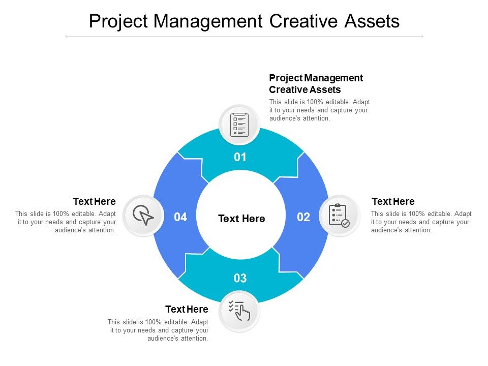 Project Management Creative Assets Ppt PowerPoint Presentation Outline Graphics Design Cpb