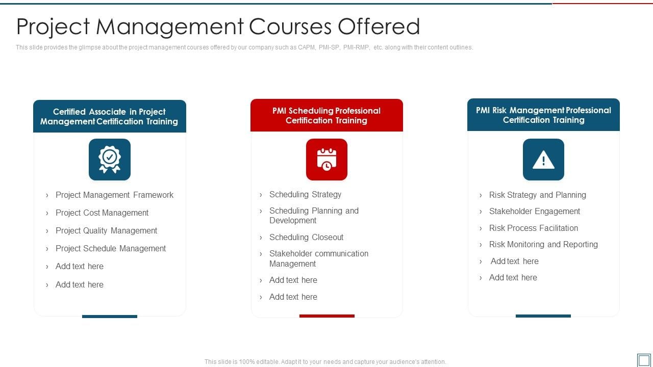 Project Management Professional Certification Program Project ... Project Management Professional Certification Program Project ...