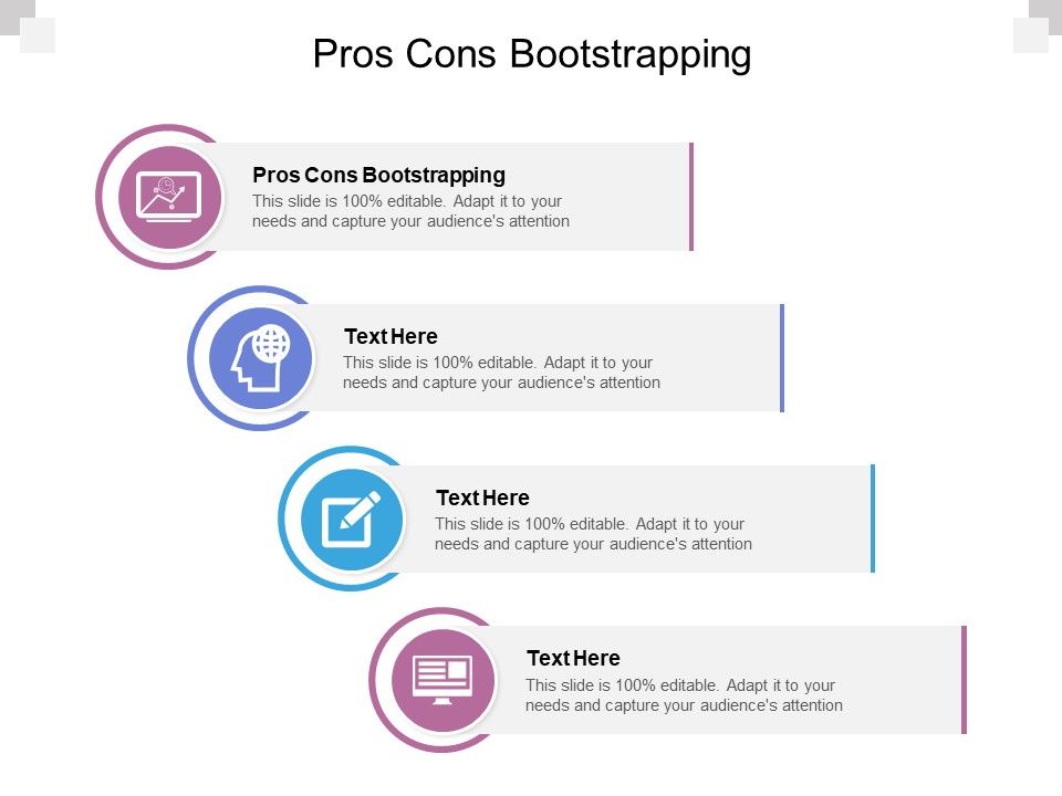 Pros Cons Bootstrapping Ppt PowerPoint Presentation Inspiration Slide Cpb Pros Cons Bootstrapping Ppt PowerPoint Presentation Inspiration Slide Cpb