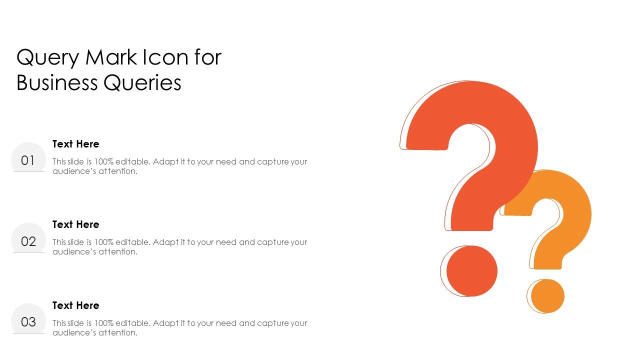 Query Mark Icon For Business Queries Ppt PowerPoint Presentation Model ... Query Mark Icon For Business Queries Ppt PowerPoint Presentation Model ...