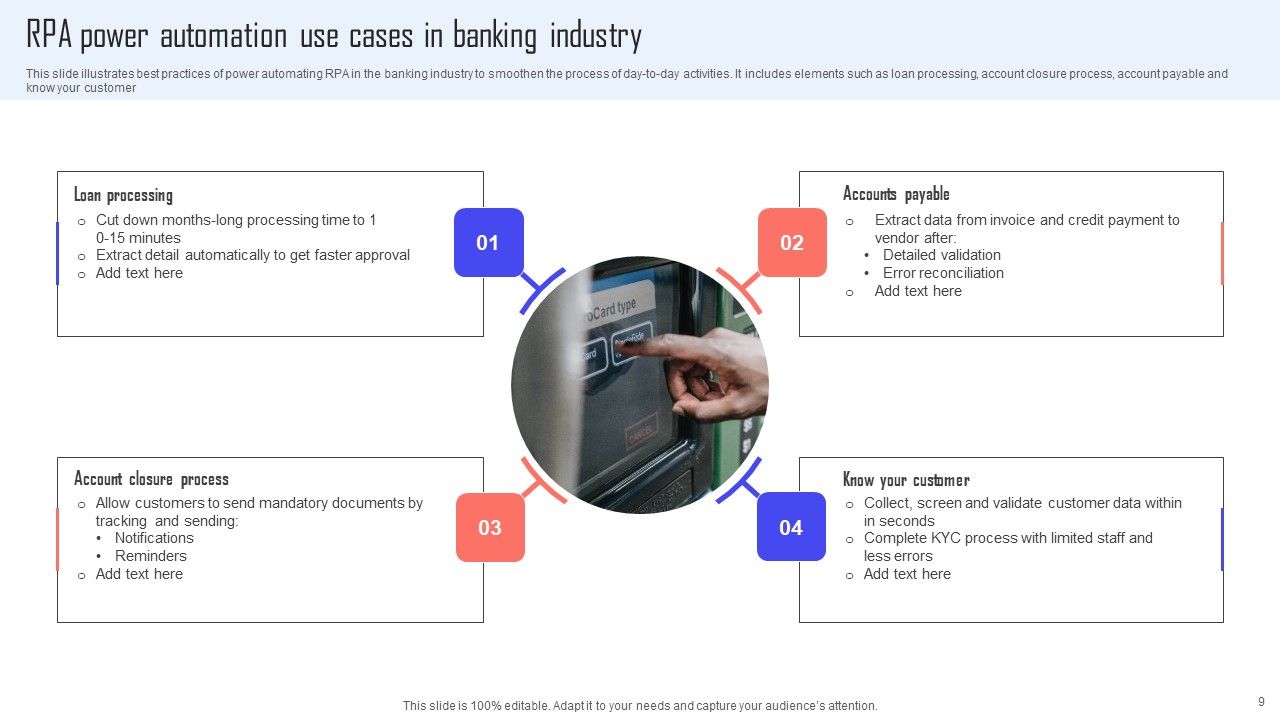 RPA Power Automation Ppt PowerPoint Presentation Complete Deck With Slides