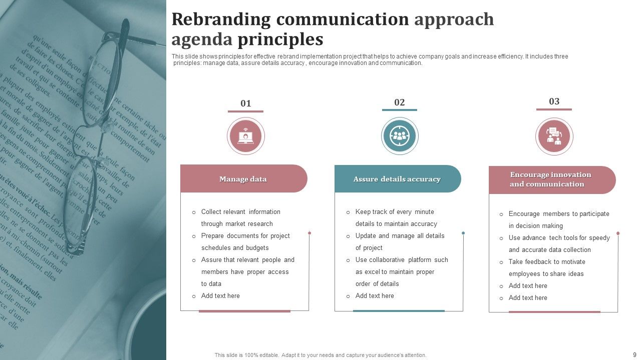Rebranding Communication Approach Agenda Ppt PowerPoint Presentation Complete With Slides