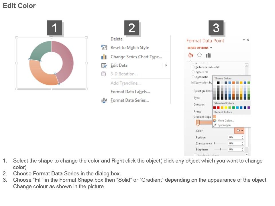 Referral Report Pie Chart Ppt Summary